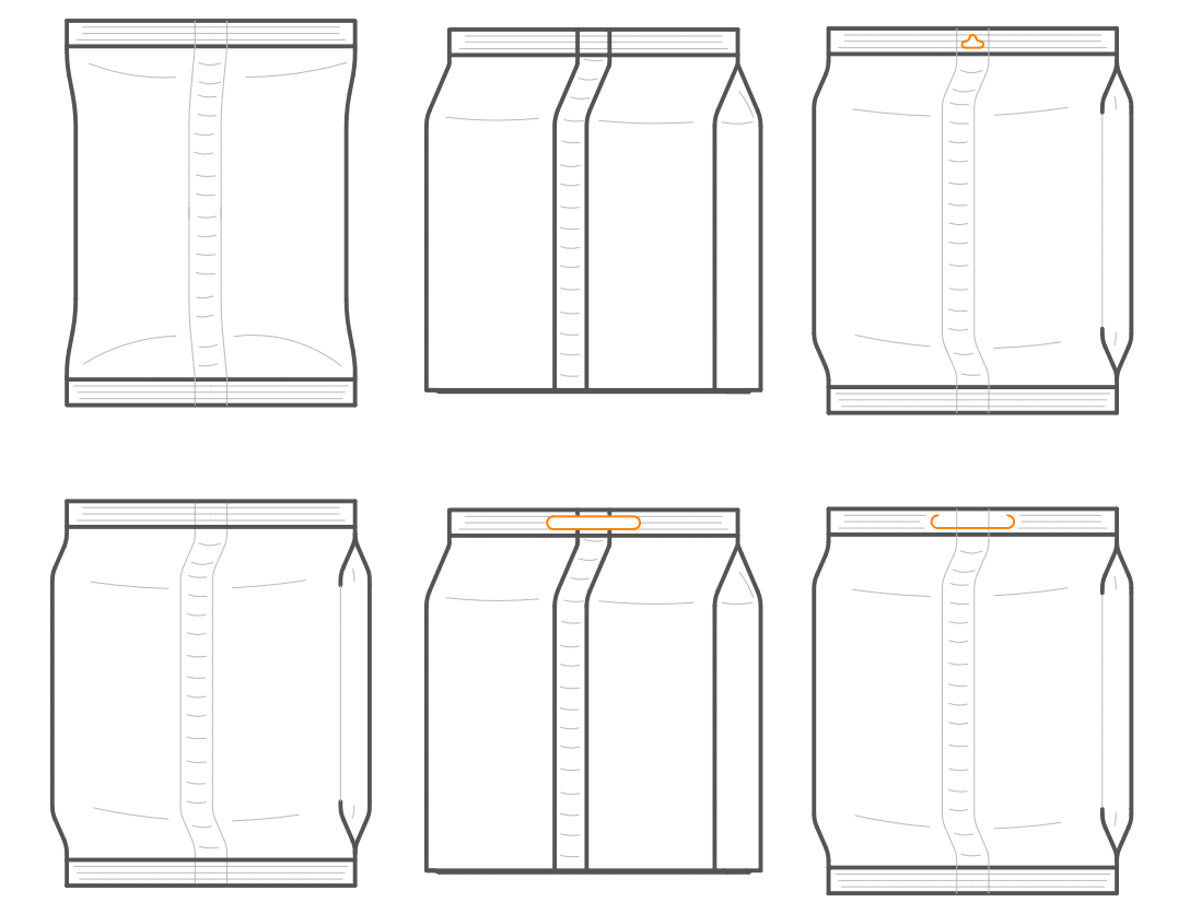 Vertical form fill seal machines - Mentpack Packaging Machines